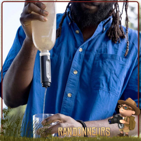GOURDE FILTRE PAILLE LIFESTRAW FLEX peak 650 trek randonnee legere