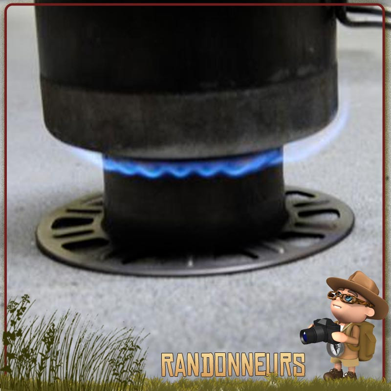 Rechaud alcool Decagon Titane Vargo randonnée bikepacking ultra léger