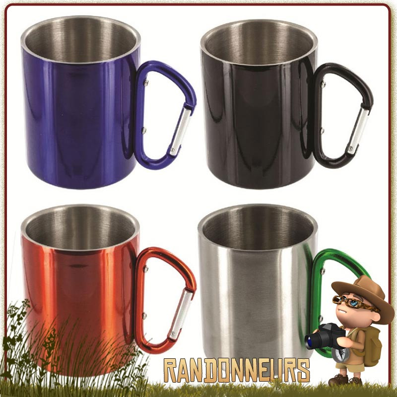 Tasse de camping aluminium cao tasse tole acier émaillée tasse haute ...