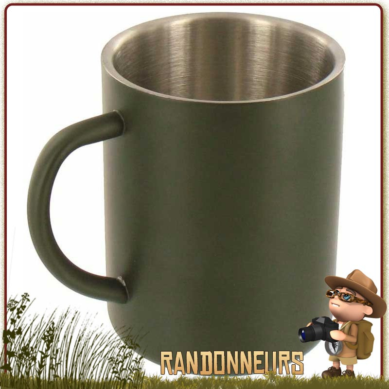 Tasse de camping aluminium cao tasse tole acier émaillée tasse haute ...